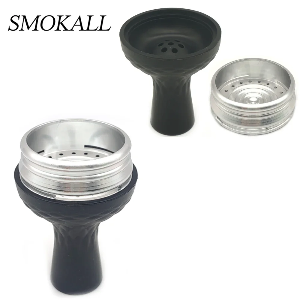 1Pcs-Metal-Hookah-Bowl-Charcoal-Holder-Heat-Management-Base-Sheesha ...