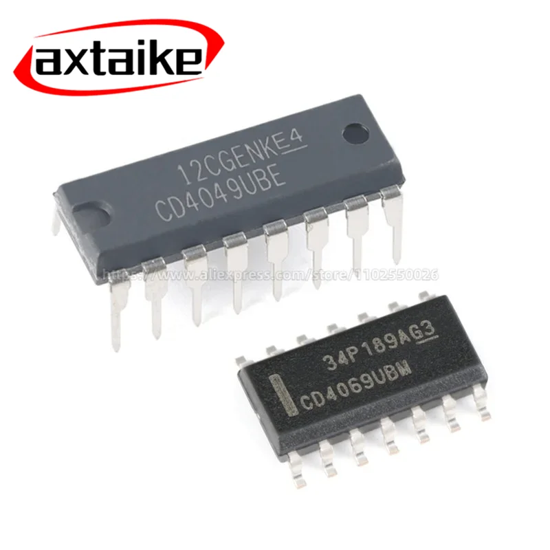 10PCS-CD4069UBM-CD4069UBE-CD4066BM-CD4066BE-CD4060BM-CD4060BE-CD4050BDR ...