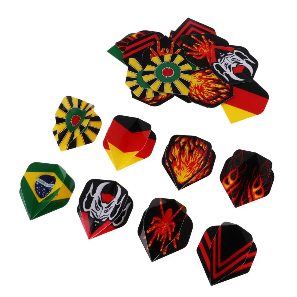 Long-Life-Wholesale-PET-Dart-Flights-Sets-National-Flag-Cool-Styles ...