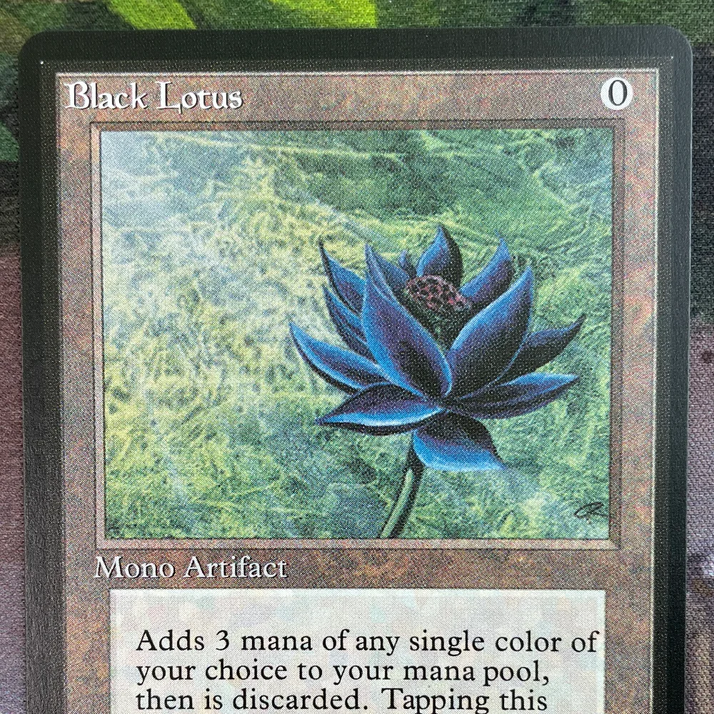 Black Lotus Tattoo Mtg