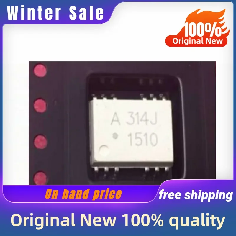 10PCS New original A314J HCPL-314J HCPL-A314J SOP-12 quality goods ...
