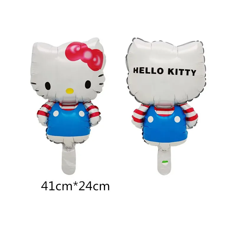 Mini globo de dibujos animados Kawaii Hello Kitty, globo de modelado de ...