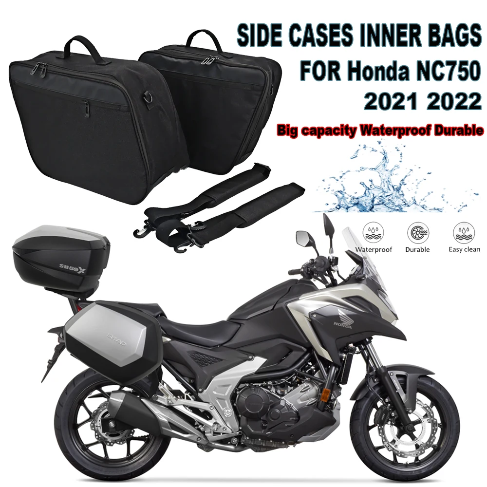 New-Motorcycle-Side-Luggage-Bag-Saddle-Liner-Bags-For-Honda-NC750X-NC ...