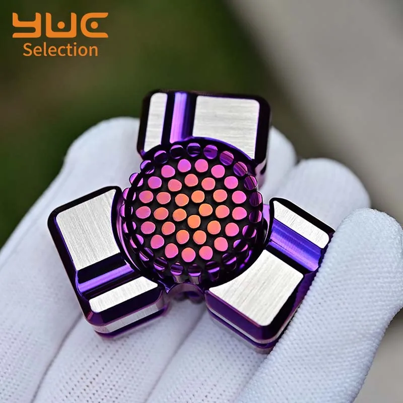 YUC-Tri-Collision-Mini-Fidget-Spinner-Popite-Antistress-Desk-Toys-For ...