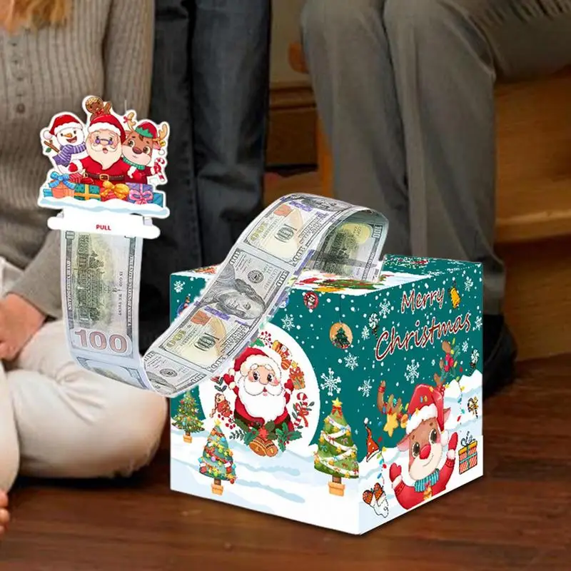 Birthday Money Box for Cash Pull Money Pulling Box Cash Pull Out Happy ...
