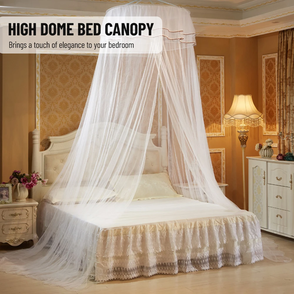 Universal-Dome-Mosquito-Net-Single-Entrance-Fine-Mesh-Bed-Net-Lace ...
