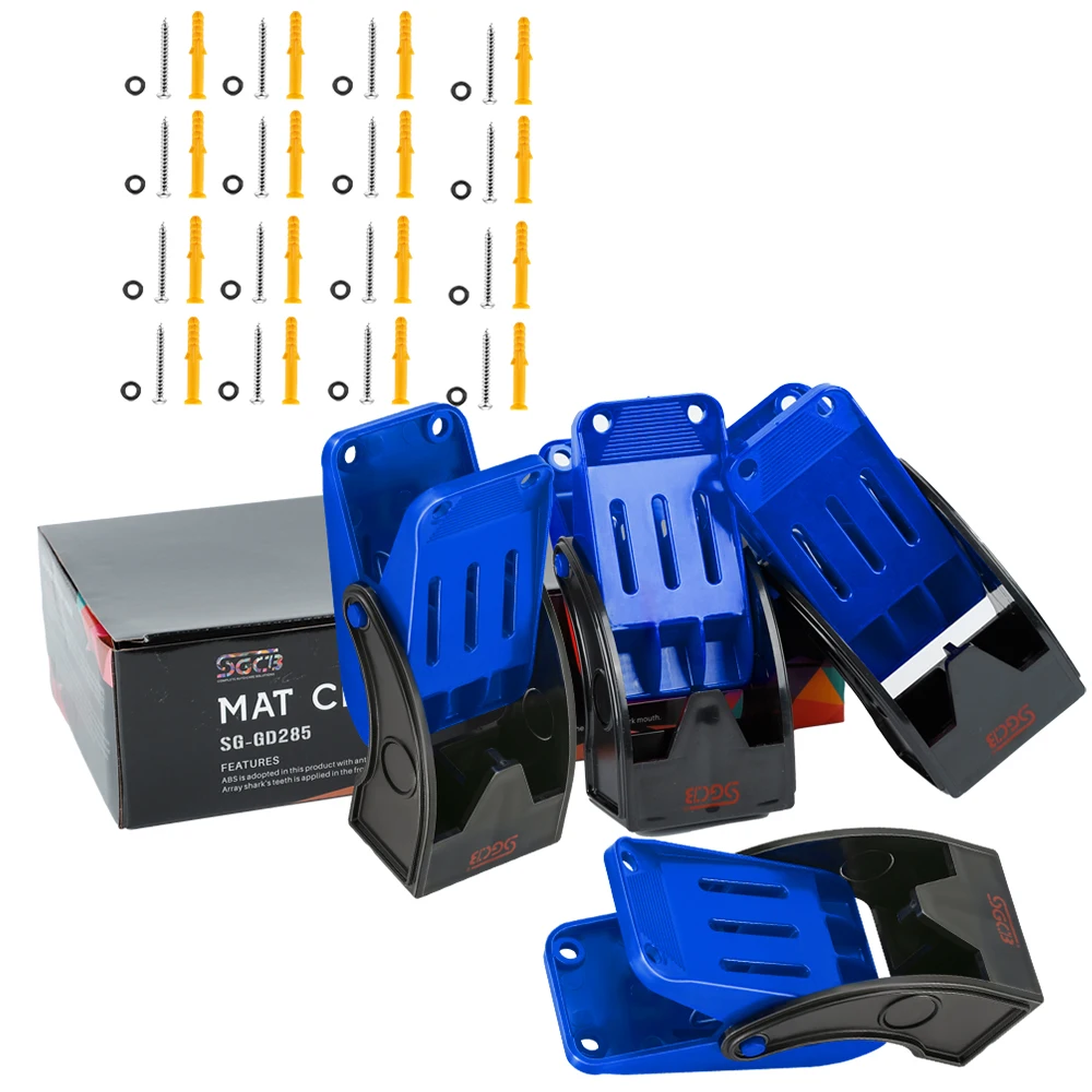 SGCB Heavy Duty Mat Clamps 2.8 Inch Yoga Mat Clip Anti Slip Floor ...