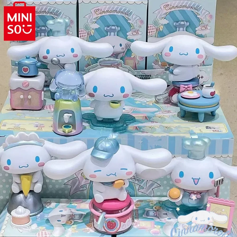 Genuine-MINISO-Sanrio-Cinnamoroll-Cooking-House-Series-Blind-Box-Figure ...