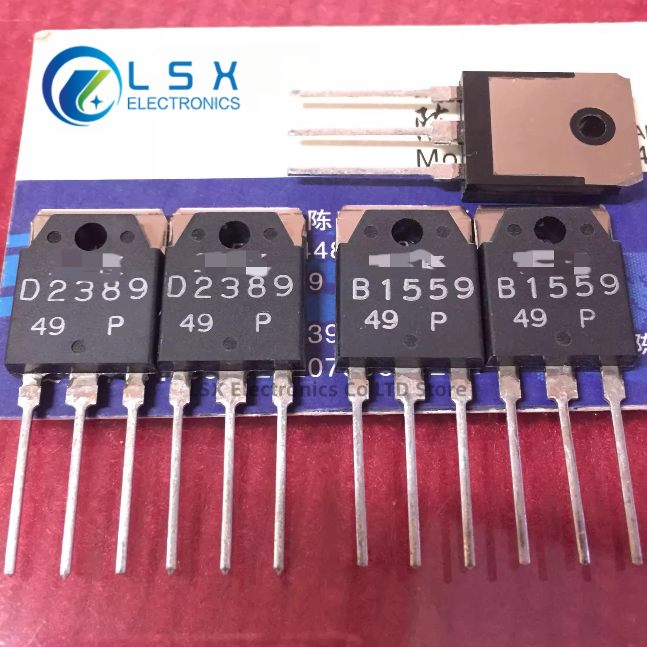 New-Original-5Pairs-10PCS-Lot-2SB1559-B1559-2SD2389-D2389-TO-3P-8A-150V ...