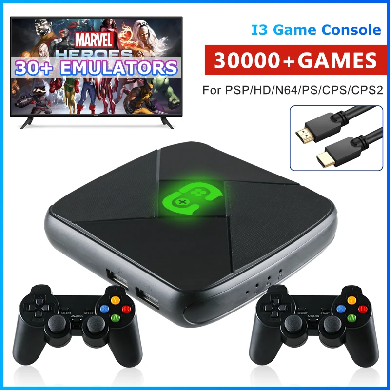 Pandora Box Arcade Mini i3 3D Video Game Console with 64GB 30000+ Games ...