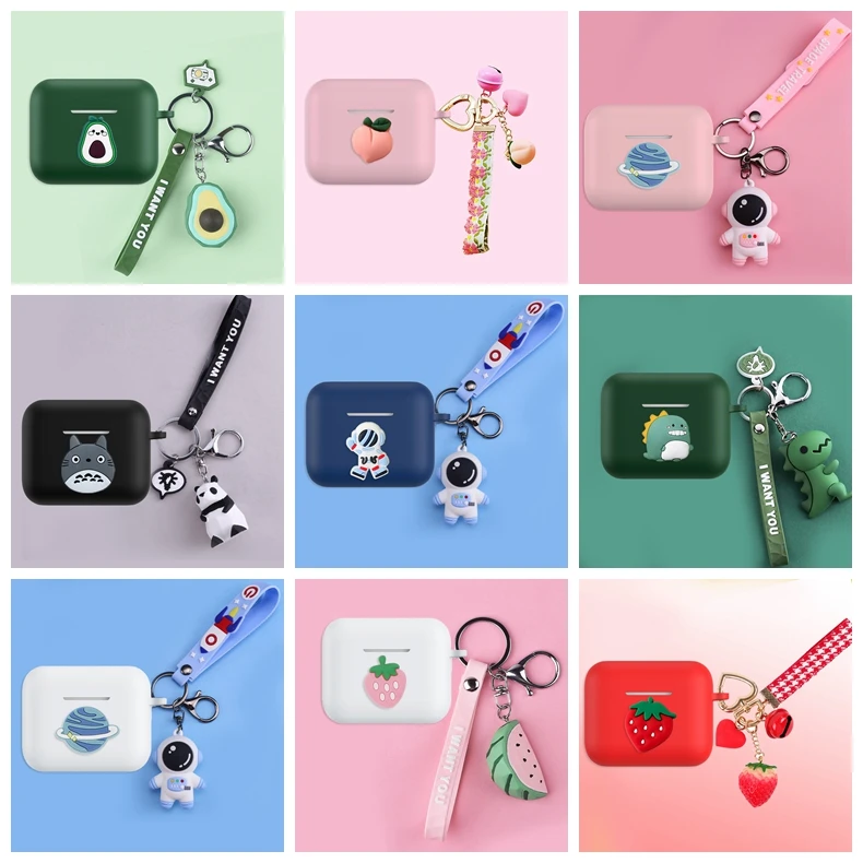 For-Jabra-Elite-4-Active-Case-Cartoon-animal-funny-lovely-Silicone ...