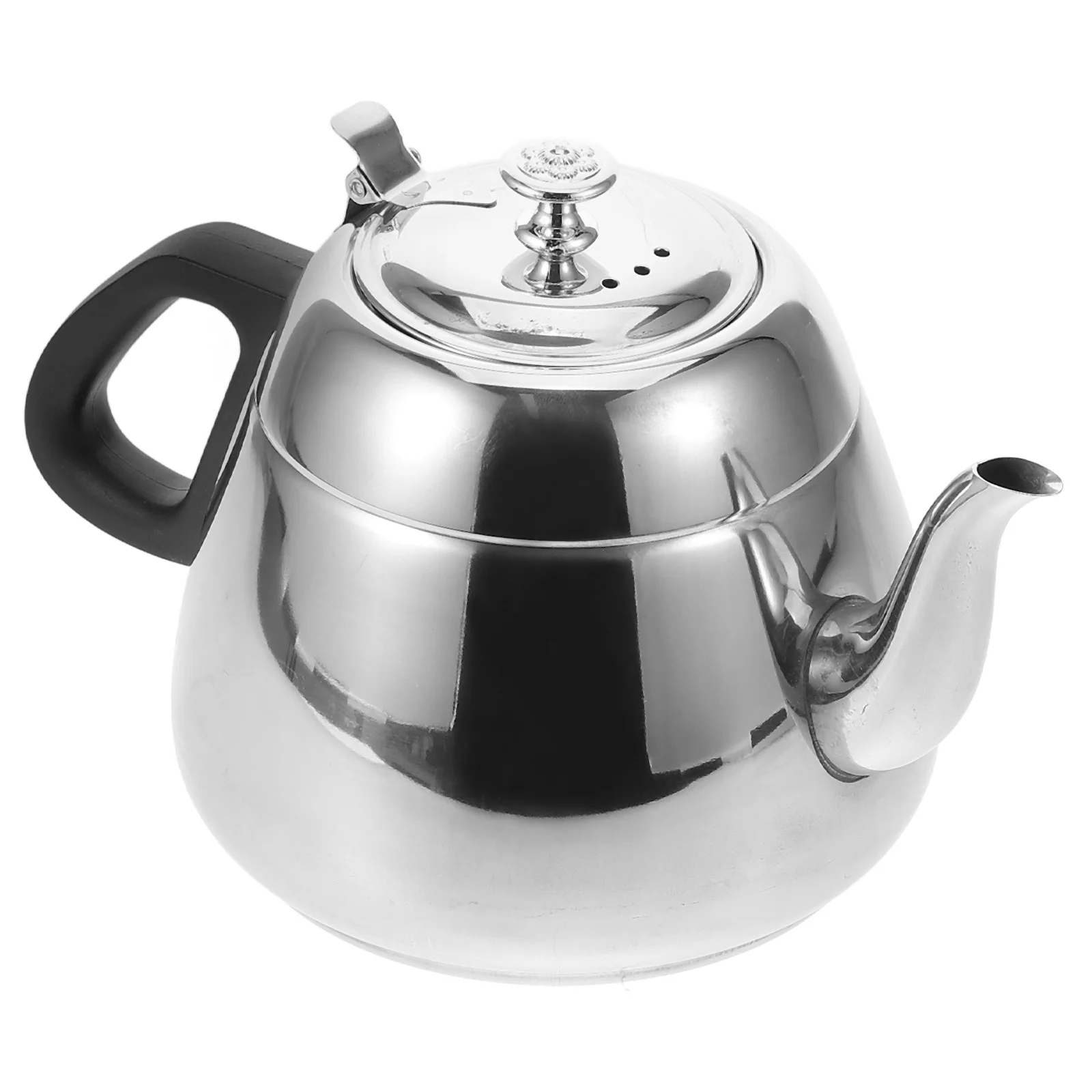 Stainless-Steel-Kettle-Small-Tea-Kitchen-Induction-Cooker-Only-Teapot ...