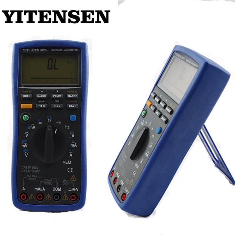 Mult Metro Digital Usb De Medici N De Resistencia T Rmica 98c Pantalla