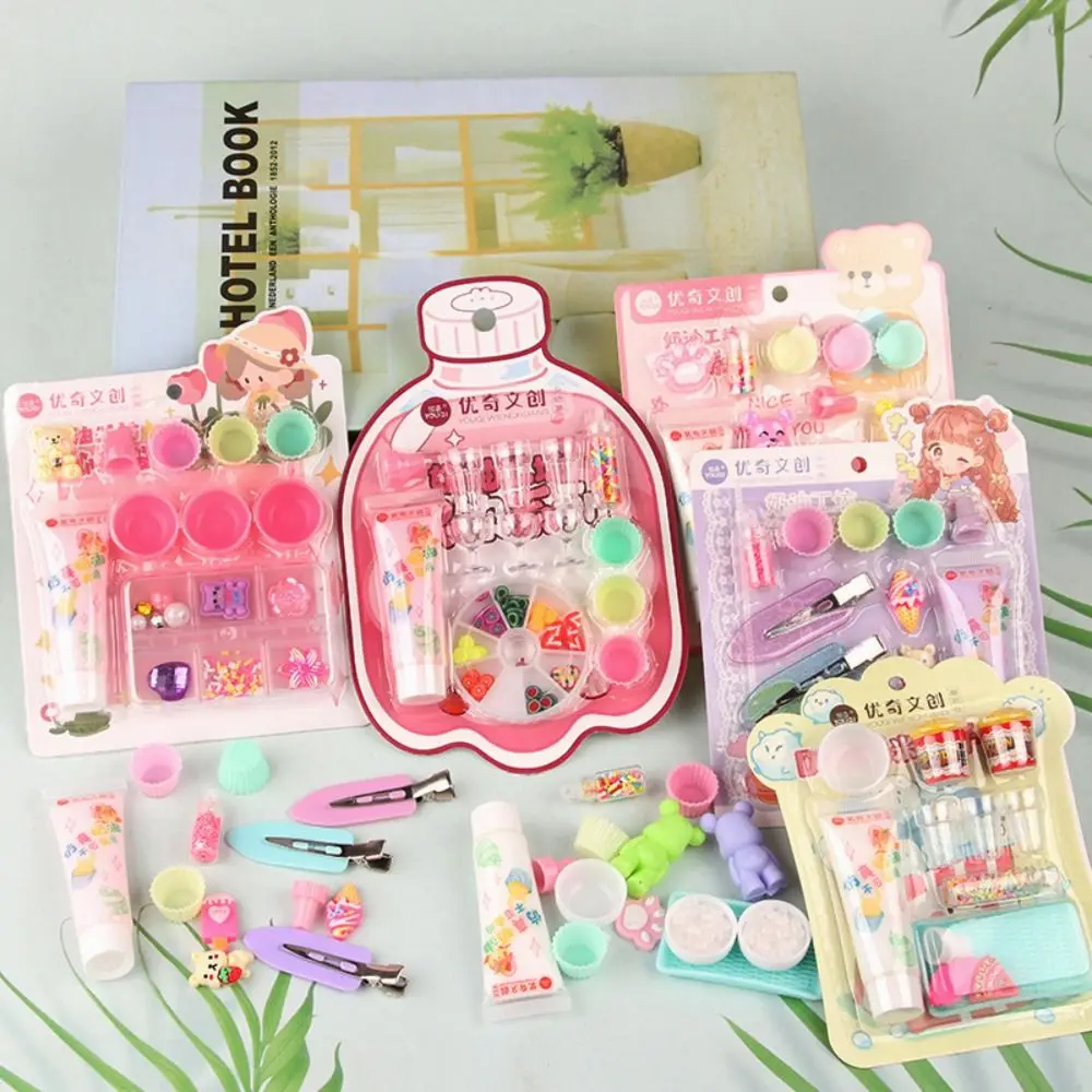 Homemade-Hairpin-Cream-Glue-Set-Handmade-Resin-Mobile-Phone-Case ...