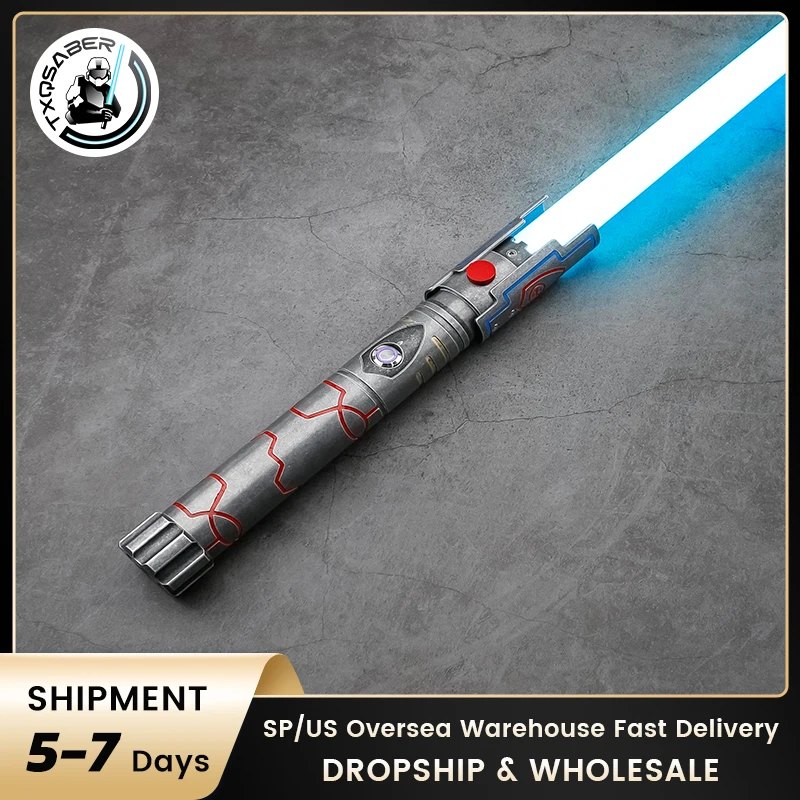 TXQSABER-Shield-Lightsaber-Neo-Pixel-SNV4-Smooth-Swing-Laser-Sword ...