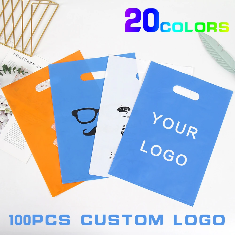 100pcs-Custom-Logo-Festival-Party-Gift-Bag-Portable-Plastic-Bag ...