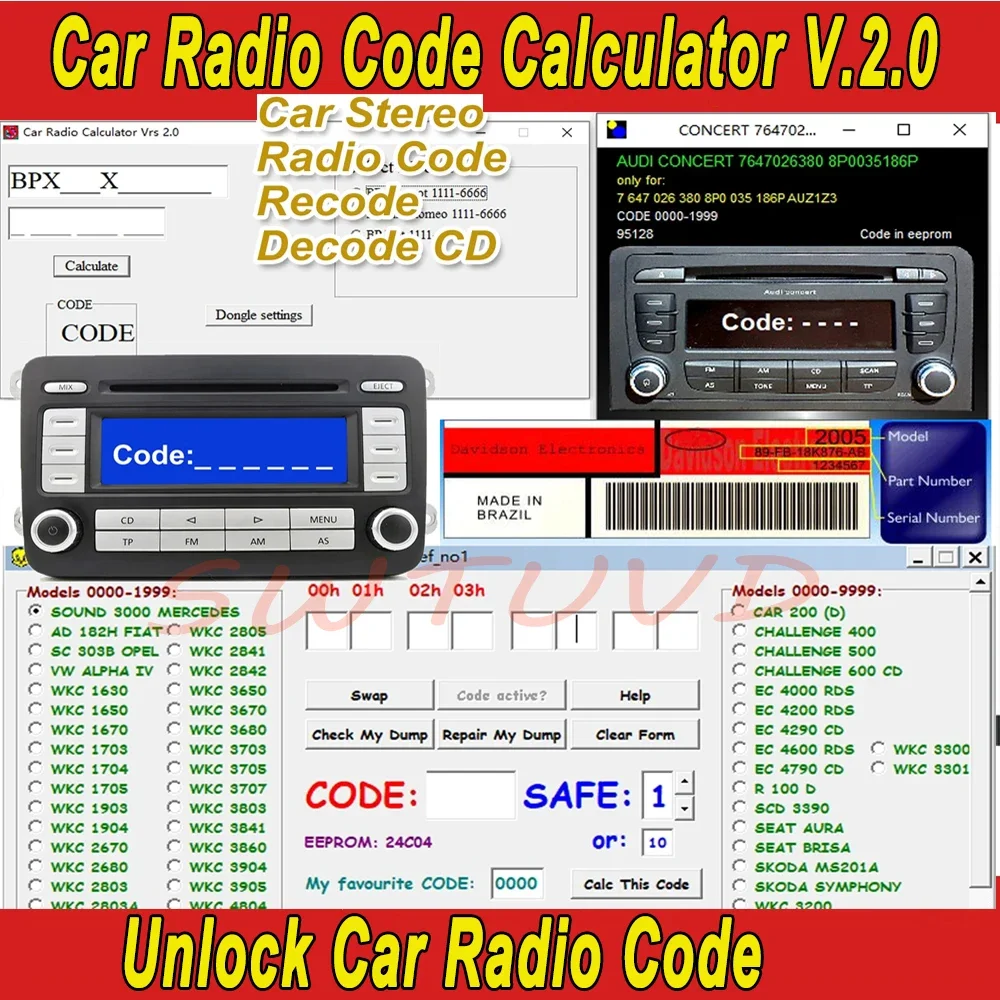 Car-Radio-Code-Calculator-V-2-0-Unlock-Car-Radio-Code-Car-Stereo-Radio ...