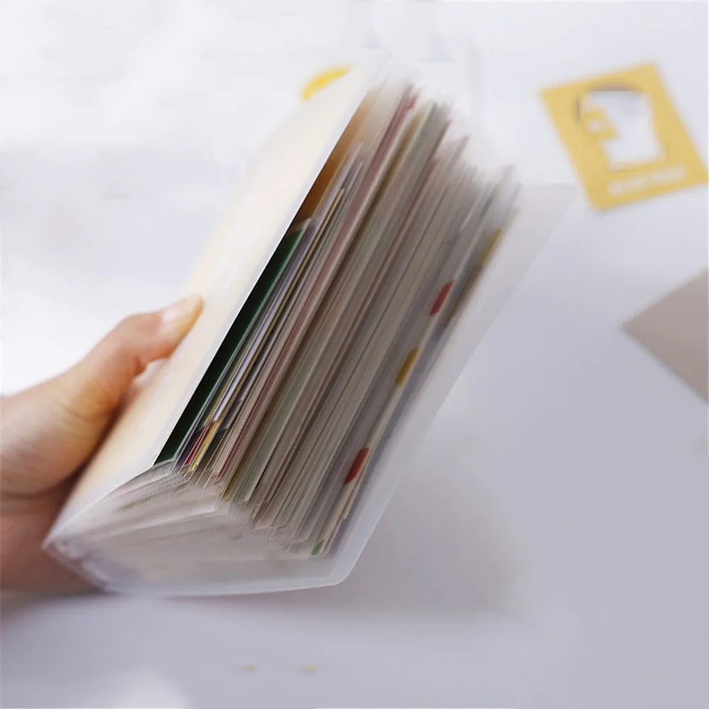 A6 Pocket Folders 40 Pages Photo Collection Book Cute Journal Diary ...