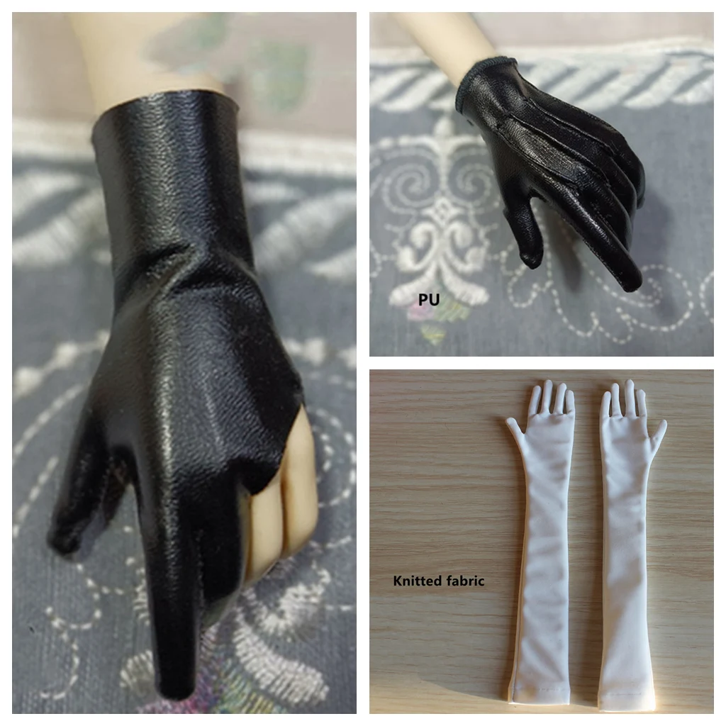 1-4-1-3-Scale-BJD-Motorcycle-Gloves-Knitted-PU-Glove-For-BJD-SD-MSD ...