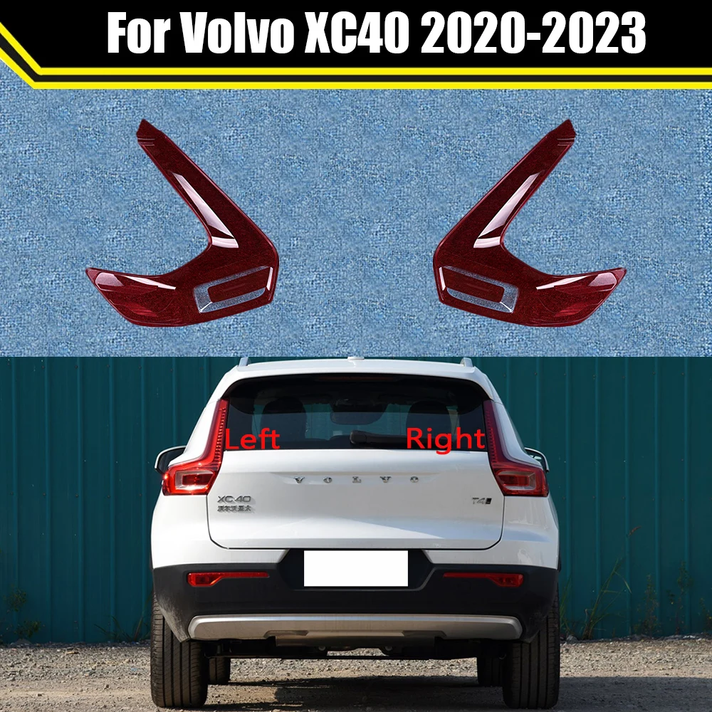 For-Volvo-XC40-2020-2023-Car-Rear-Taillight-Shell-Brake-Lights-Shell ...