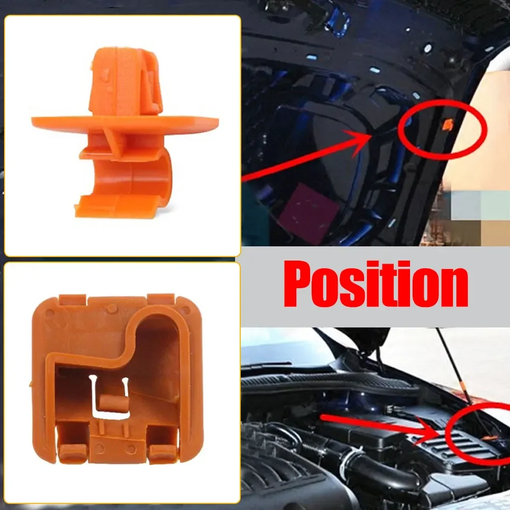 Plastic-Car-Hood-Bonnet-Rod-Stay-Bracket-Buckle-Clip-Holder-for-Skoda ...