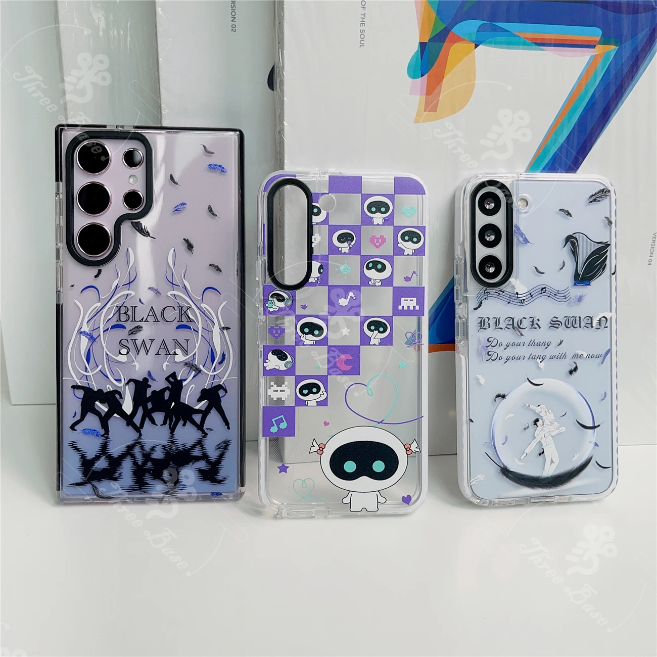 Phone-case-BlackSwan-Jin-JK-Jimin-For-Samsung-galaxy-NOTE9-10-Note20 ...