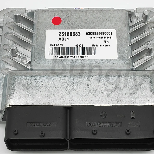 25189683 Original New Engine Computer Board ECU For Chevrolet Cruze ...