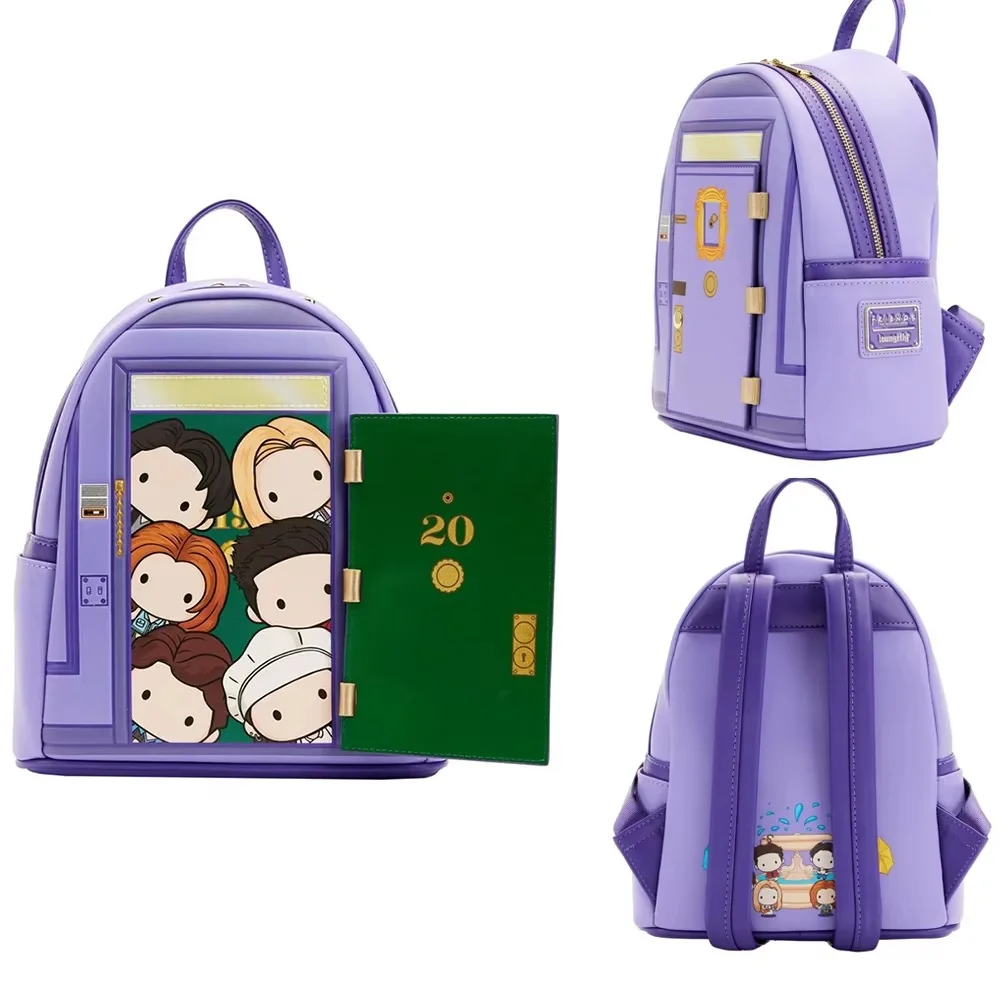 Loungefly-Friends-Tv-Series-Front-Door-Chibi-Art-Womens-Double-Strap ...