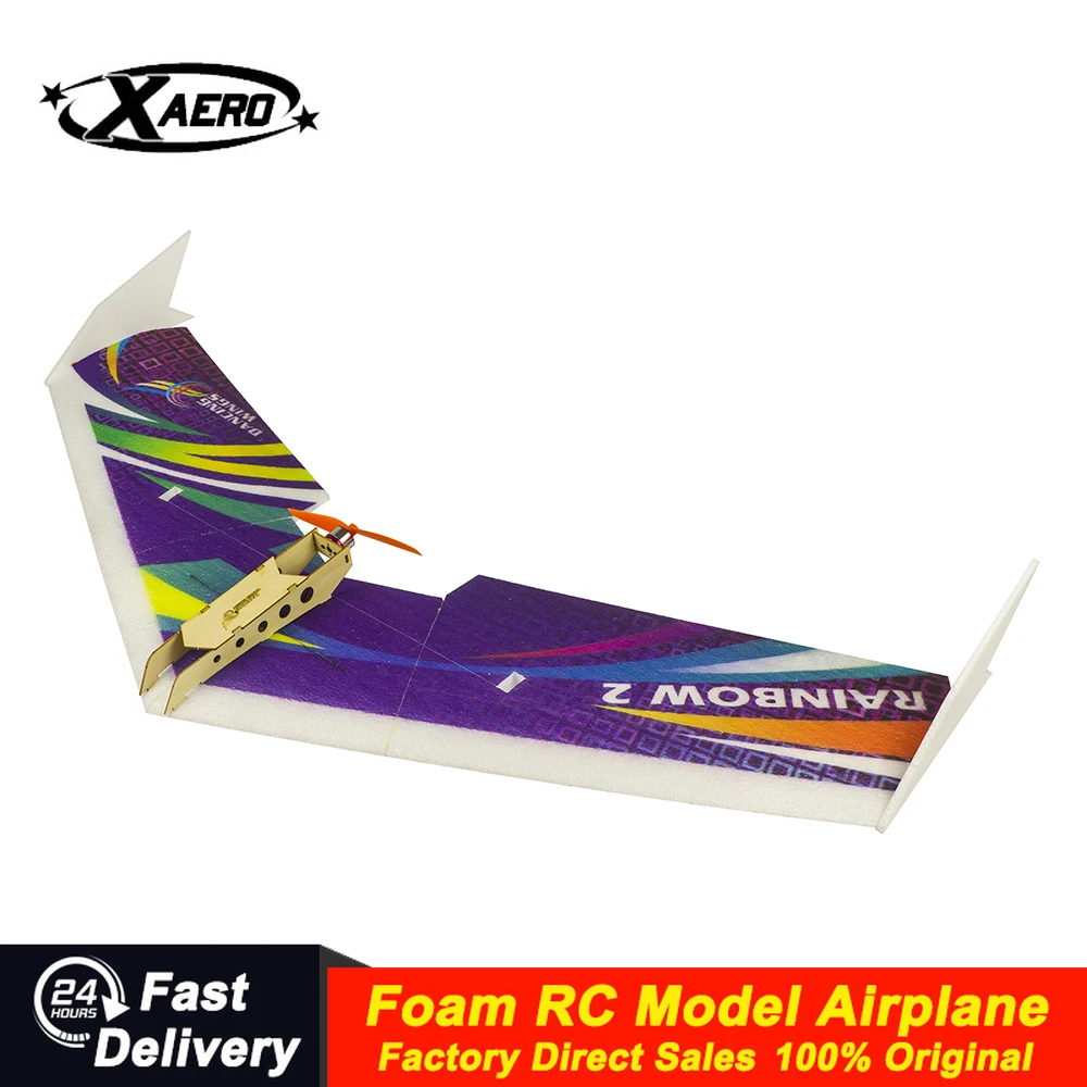 XAERO Rainbow Fly Wing V2 1M FPV Flying Wing New Color Scheme Delta ...