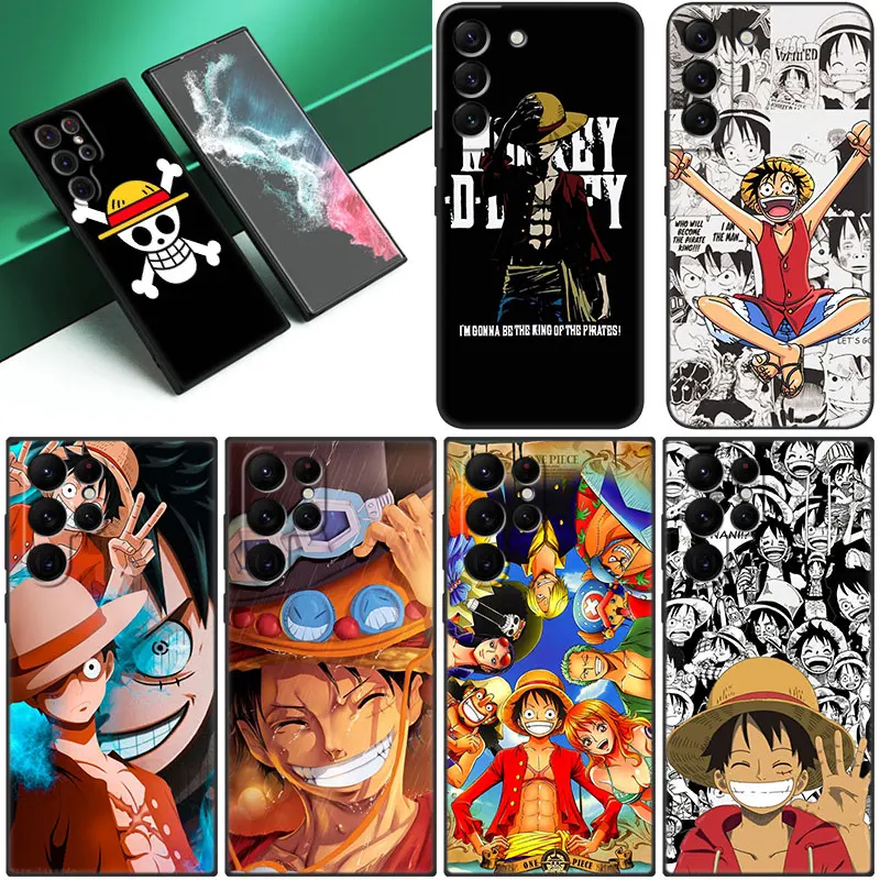 Anime-One-Piece-Monkey-D-Luffy-Case-For-Samsung-Galaxy-S23-S22-S21 ...
