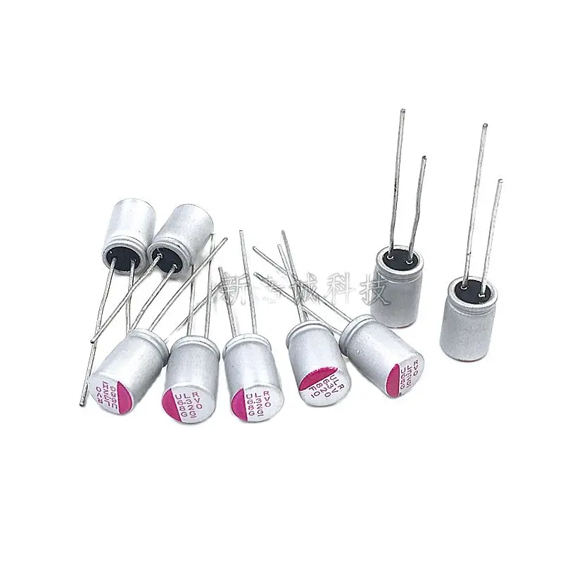 20pcs-in-line-capacitor-eletrol-tico-s-lido-6-3V820UF-6-3V-820UF-volume ...