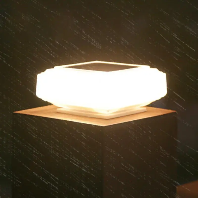 Solar-Garden-Light-Outdoor-Column-Head-Light-Waterproof-Street-Light ...