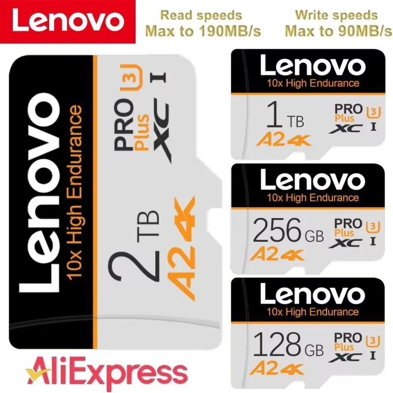 Lenovo-2TB-Micro-TF-Card-128GB-High-Speed-Memory-Card-1TB-256GB-V60 ...
