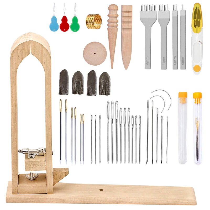 KRABALL Leather Pony Table Lacing Desktop Pony Horse Clamp with Leather ...