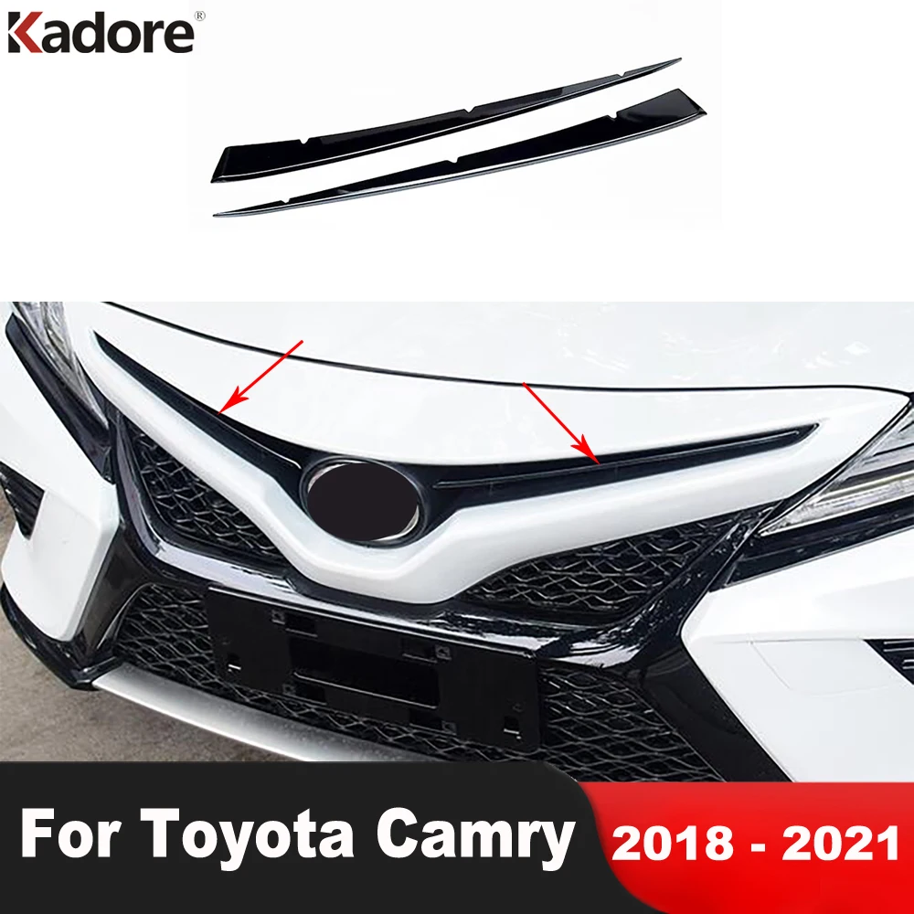 Front-Upper-Grille-Grill-Cover-Trim-For-Toyota-Camry-70-SE-XSE-TRD-2018 ...