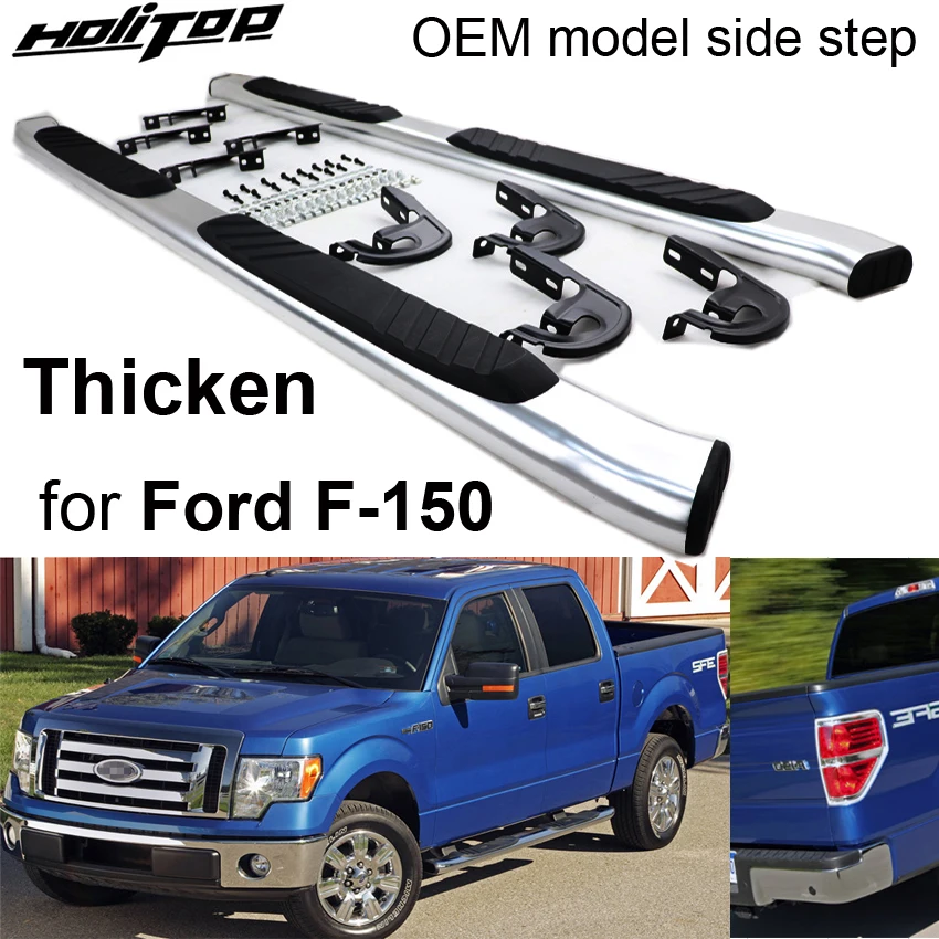 Oe Running Board Roll Bar Side Step Foot Pedal For Ford F-150 F150, Can ...