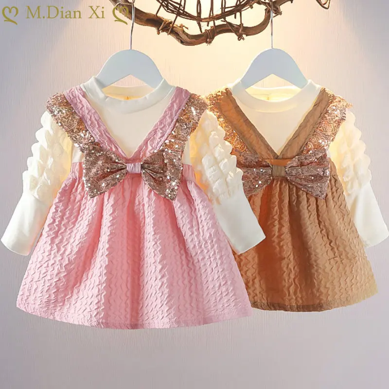 Pods-Toddler-Baby-Girl-Dress-New-Fashion-Princess-Party-Bow-Cute ...