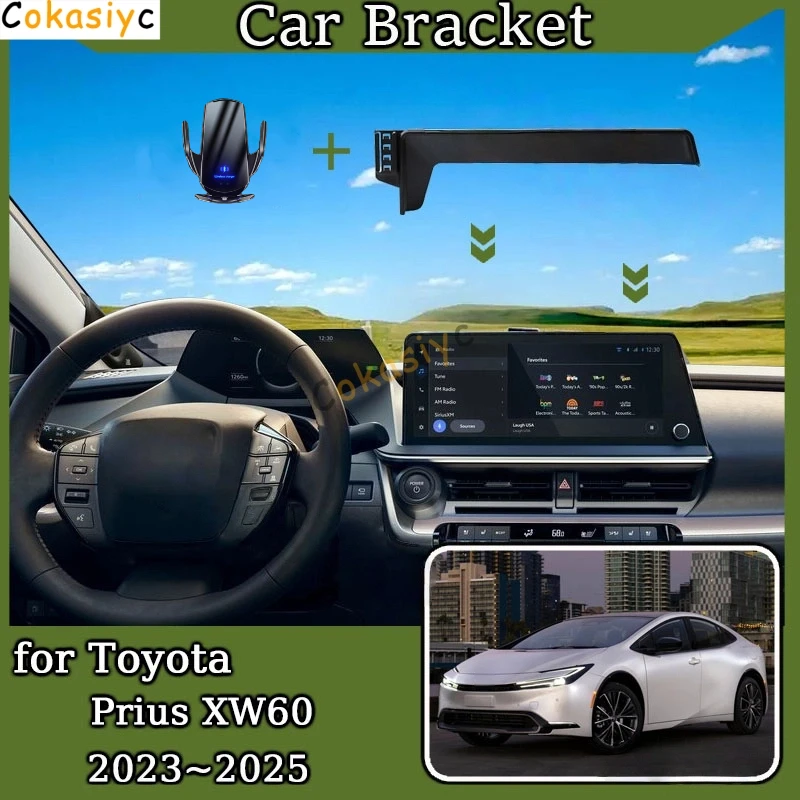 For Toyota Prius XW60 2023 2024 2025 Screen Car Mobile Phone Holder ...
