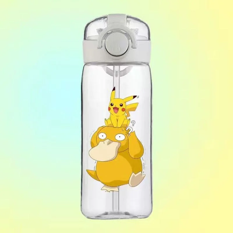 Pokemon Anime Pikachu Cartoon Cute Student Children Water Cup Portable ...