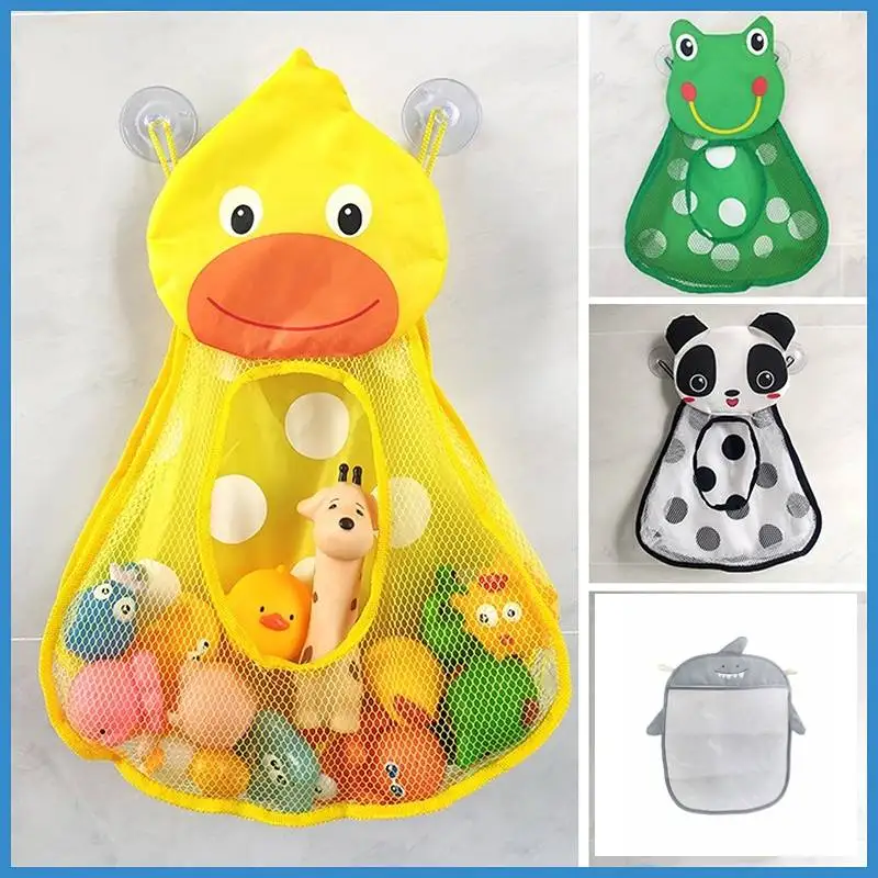 Duck-Frog-Bath-Toy-Storage-Bag-Organize-Water-Toys-Game-Bag-for-Kids ...