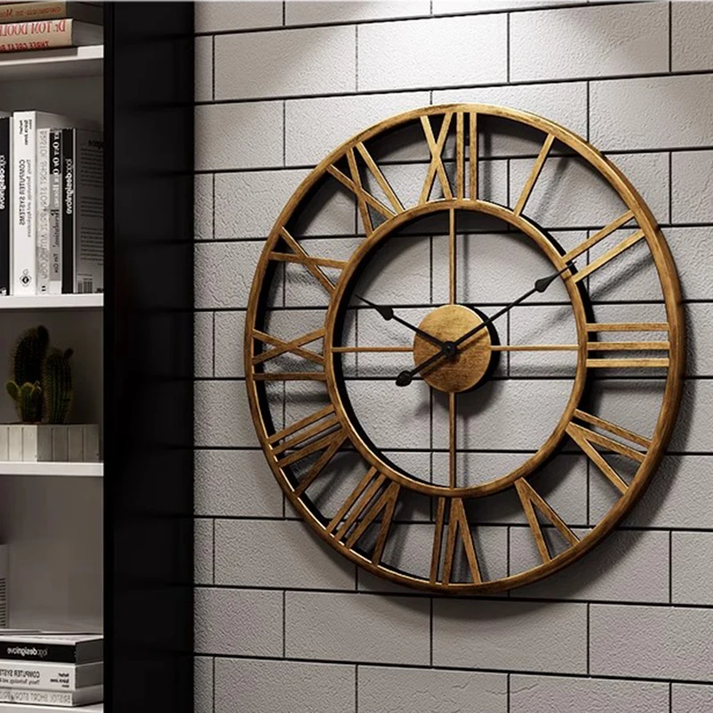 Vintage-Wood-Wall-Clock-Hanging-Minimalism-Fashion-European-Wall-Clock ...