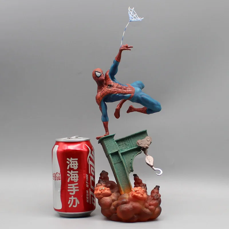 31cm-Marvel-The-Avengers-Spider-man-Anime-Figure-GK-Spiderman-Manga ...