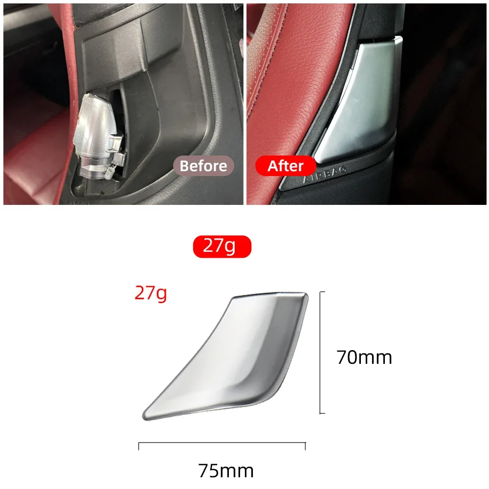 For Mercedes Benz W207 W204 Car Front Seat Backrest Lock Switch Cover ...
