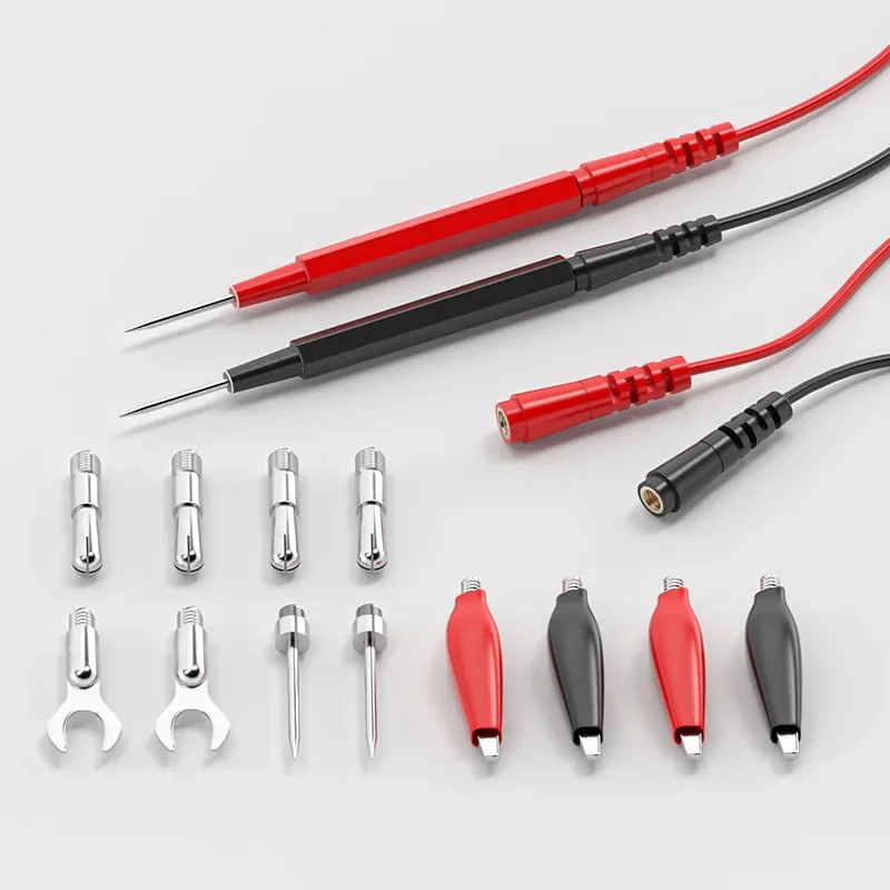16PCS Multimeter Test Leads Kit Replacement Test Wire Set + Alligator ...