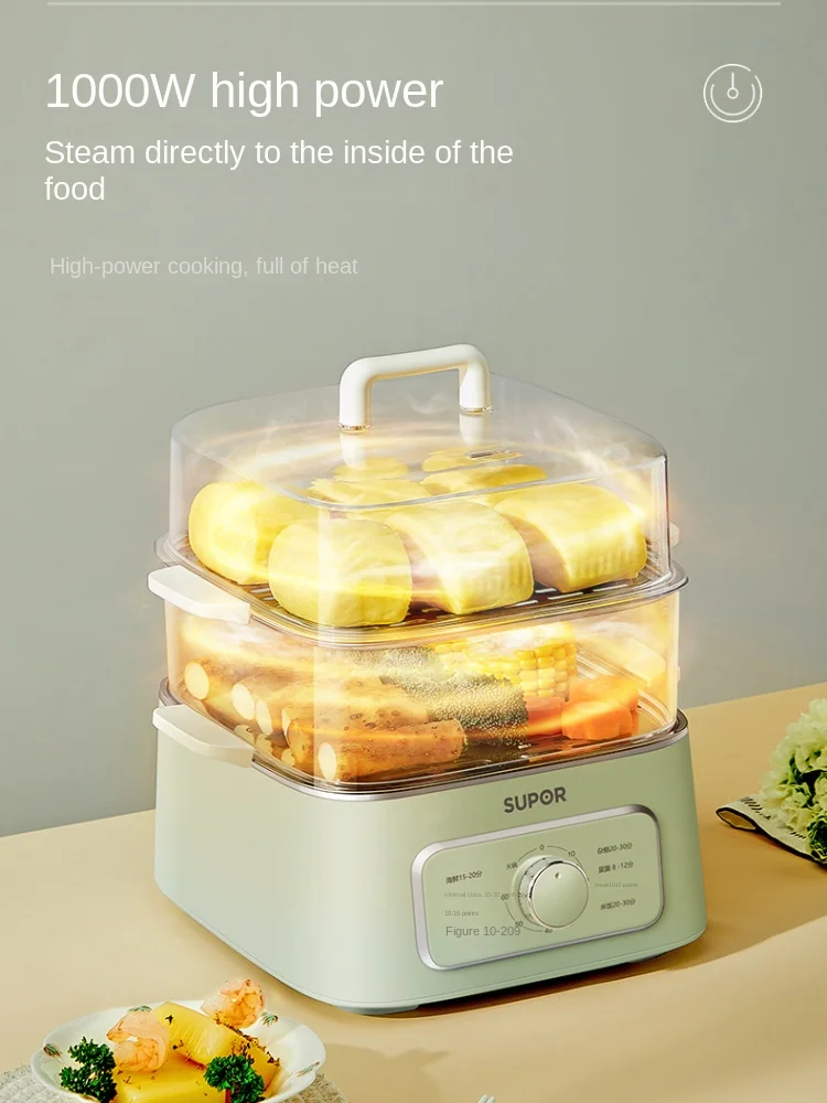 Supor-Electric-Skillet-Steamer-Stainless-Cooking-Appliances-Electric ...