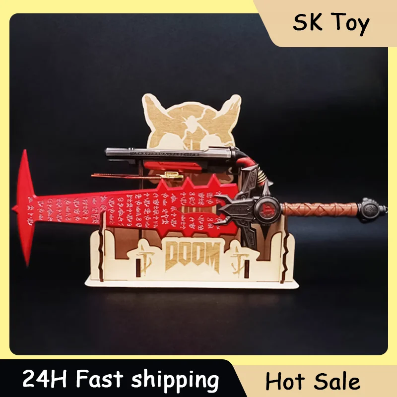 30cm Doom Game Peripheral Warrior Judgment Sword Eternal Super Shotgun ...