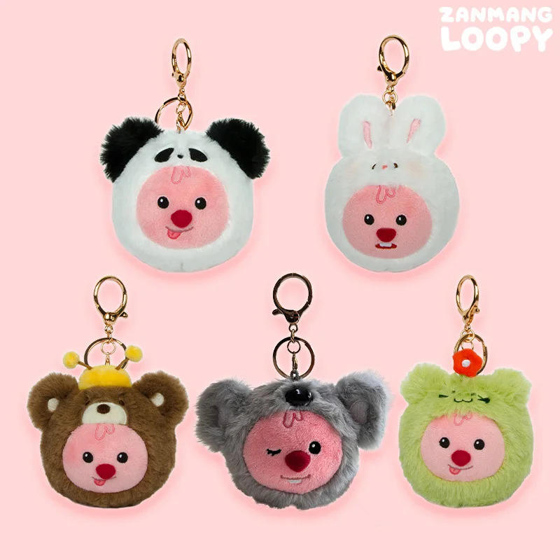 Kawaii-Loopy-Little-Beaver-Rock-Animal-Series-Unzipped-Plush-Keychain ...