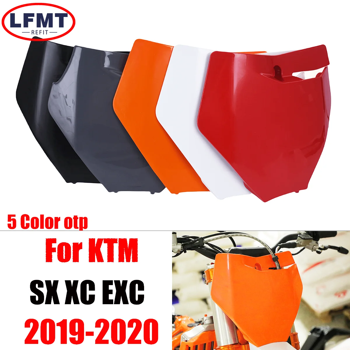2016-2017-2018-2019-2020-2021-2022-Motorcycle-Front-Number-Plate ...