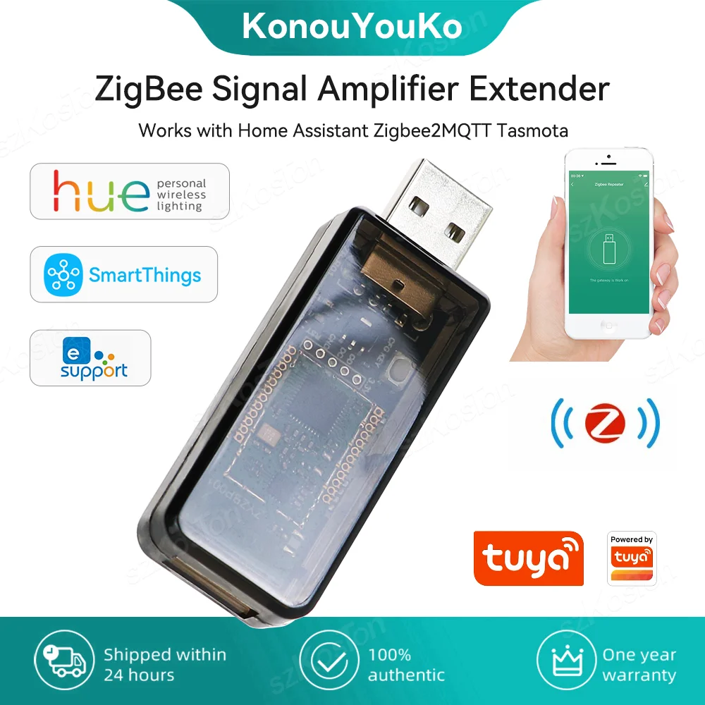 Zigbee 3.0 Signal Repeater Usb Signal Amplifier Extender For Tuya ...