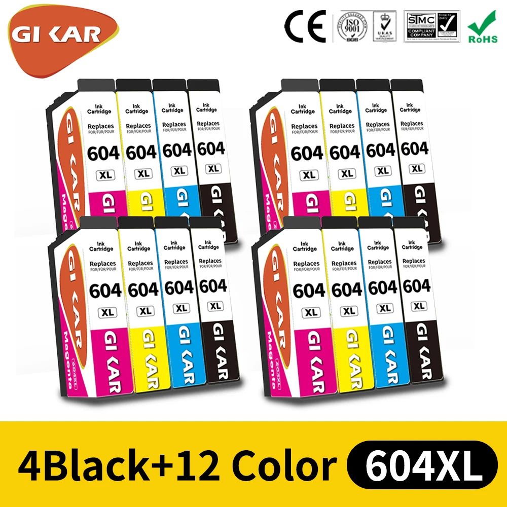 GIKAR-604XL-T604XL-T604-XL-604-Premium-Compatible-Ink-Cartridge-for ...